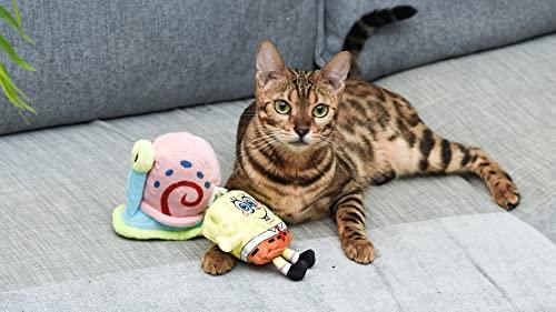 SpongeBob SquarePants for Pets 2pc Cat Toy Collection, Spongebob and ...