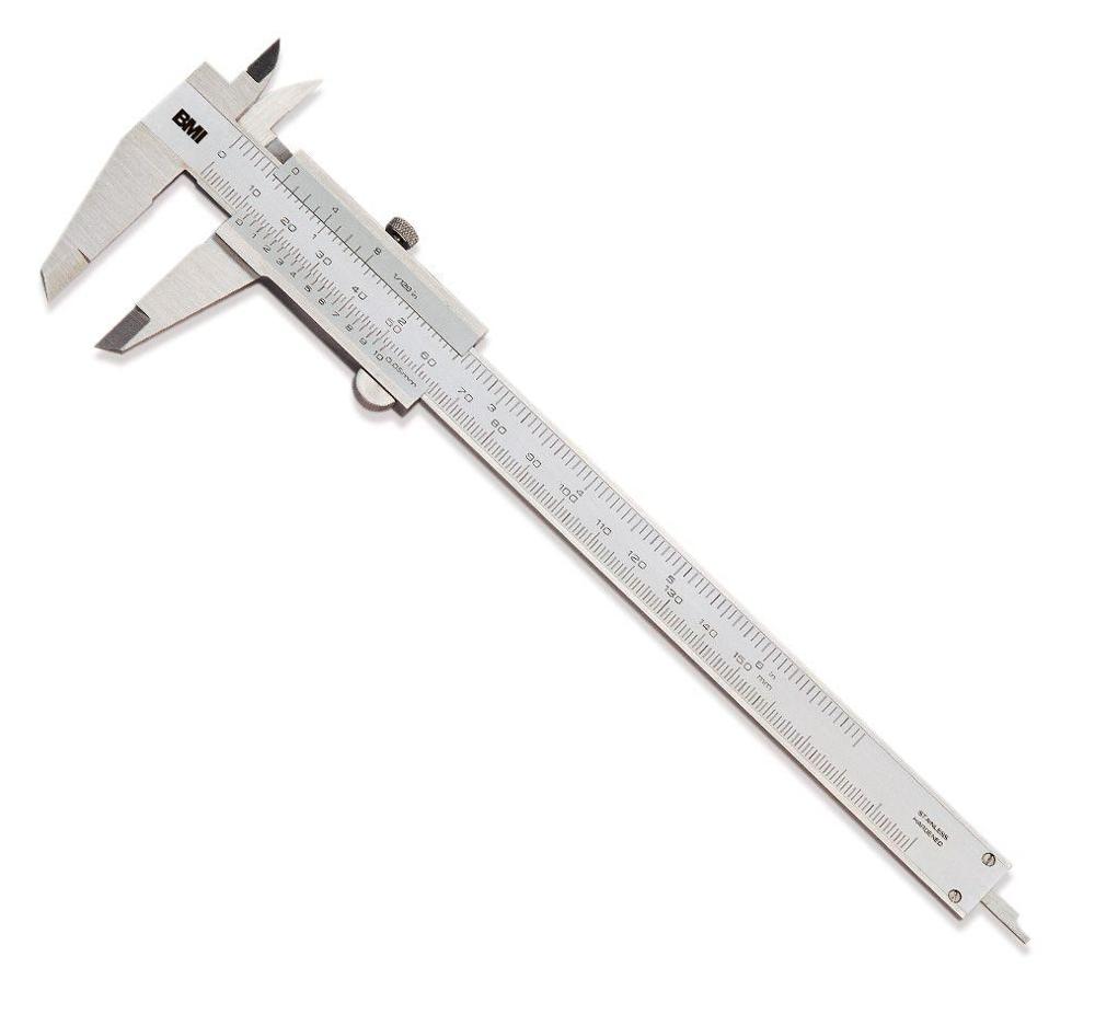 Calibrador Pie De Rey Analógico, Rango 0-200 Mm, Lee Cada 0.05 Mm ...