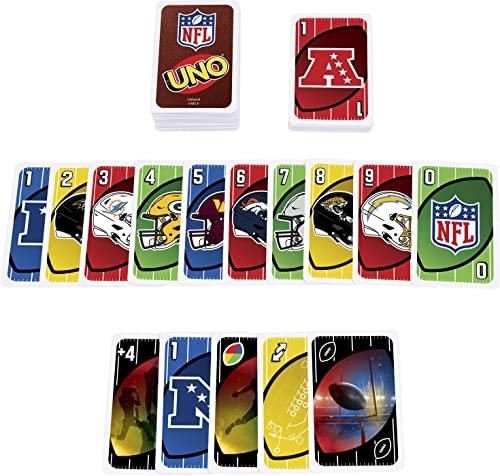 Mattel Games UNO NFL Card Game : Precio Guatemala