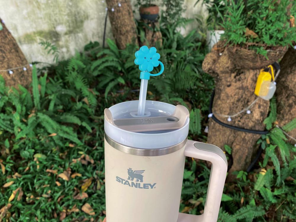 4Pcs Sunflowers Straw Cover Cap for Stanley Yeti cup 3040Oz 8-10mm ...