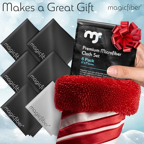 MagicFiber Microfiber Cleaning Cloth, 6 Pack - Premium Cloth for ...