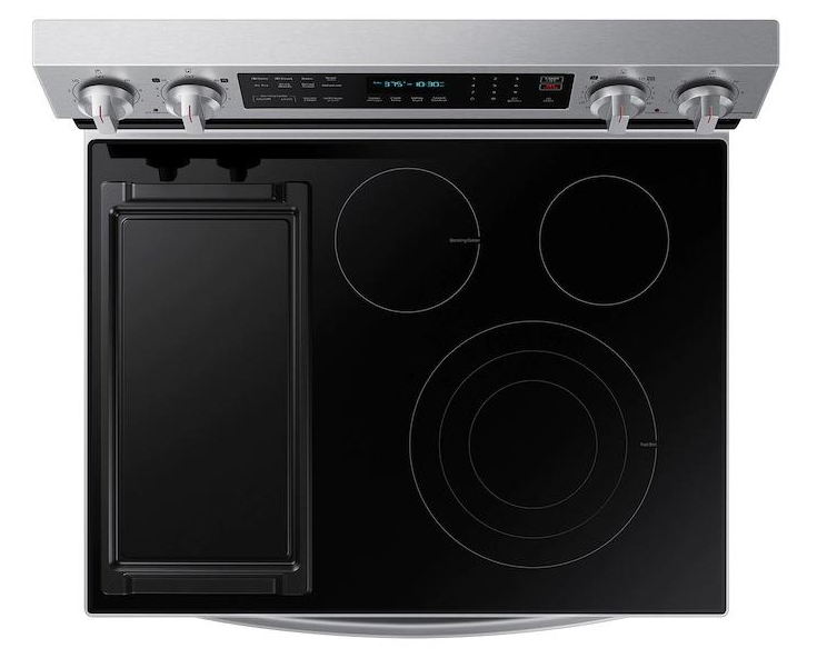 Cocina Eléctrica Independiente De 5 Quemadores, Acero Inoxidable ...