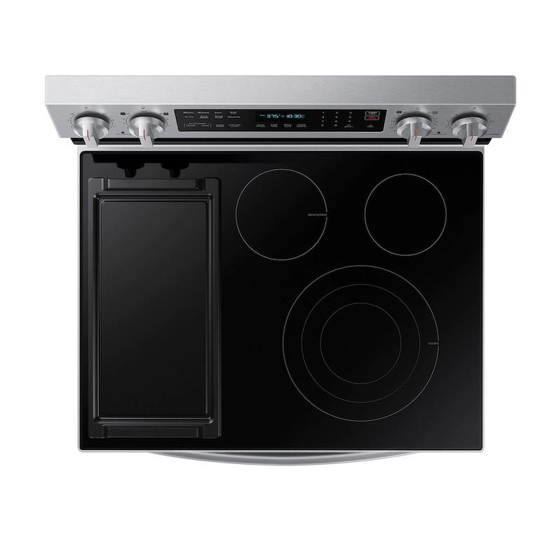 Cocina Eléctrica Independiente De 5 Quemadores, Acero Inoxidable ...