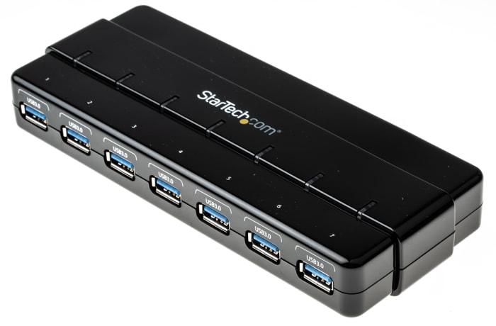 Startech.Com Concentrador Ladrón USB 3.0 De 7 Puertos - Hub De Sobremesa Con Adaptador De ...