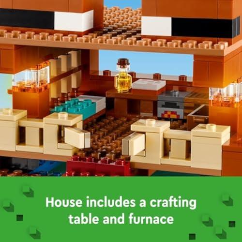 LEGO Minecraft La Casa Rana Juguete de Construcción para Niños, Juguete ...