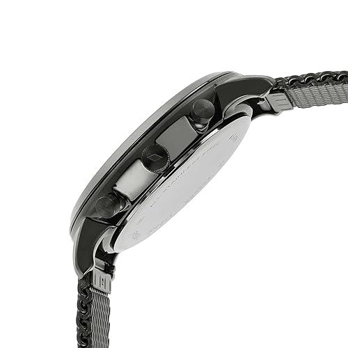 Fossil Mens Neutra Quartz Stainless Steel Mesh Chronograph Watch, Color ...