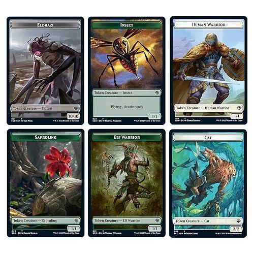 Magic: The Gathering Starter Commander Deck - Token Triumph (Green ...