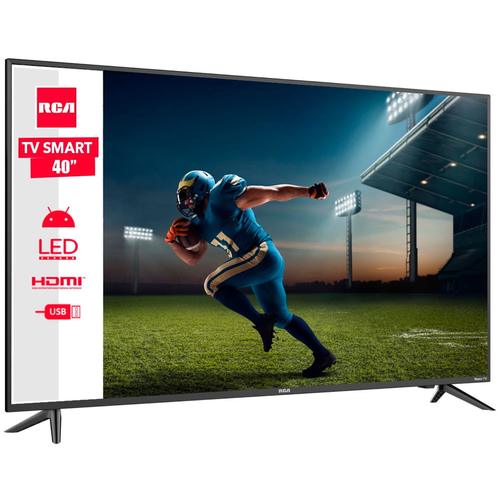 Televisor Led RCA 40 Pulgadas Smart Tv FHD Roku : Precio Guatemala