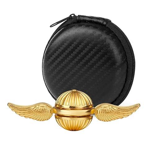 Umnodobn Gold Fidget Spinner Magic Orb Ansiedad Juguetes Alivio del ...