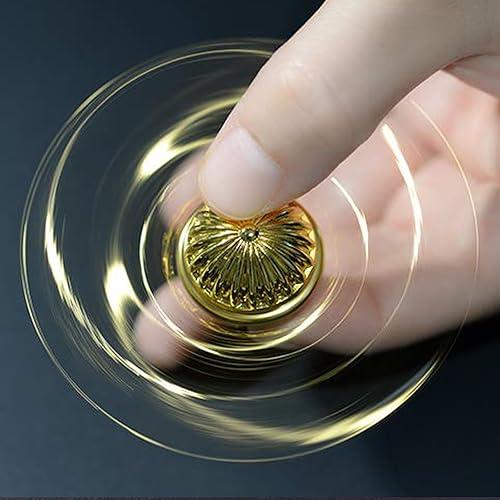 Umnodobn Gold Fidget Spinner Magic Orb Ansiedad Juguetes Alivio del ...