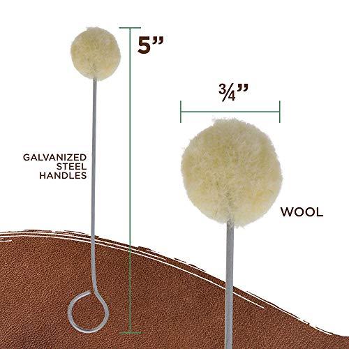 TCP Global Wool Daubers Ball Brush (paquete de 100) - Herramienta ...