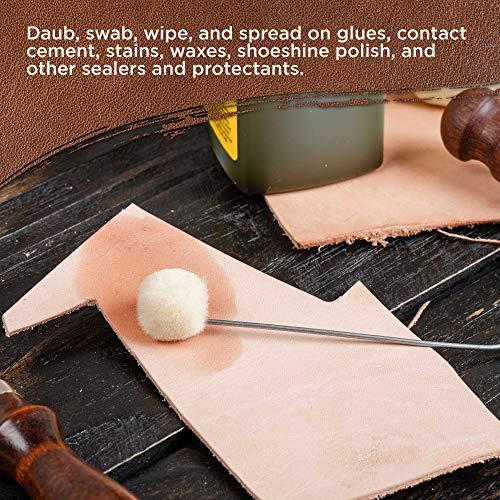 TCP Global Wool Daubers Ball Brush (paquete de 100) - Herramienta ...