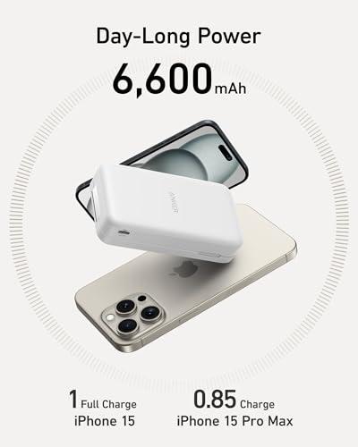 Anker Maggo Power Bank Qi2 Certified 15w Ultra Fast Magsafe Compatible