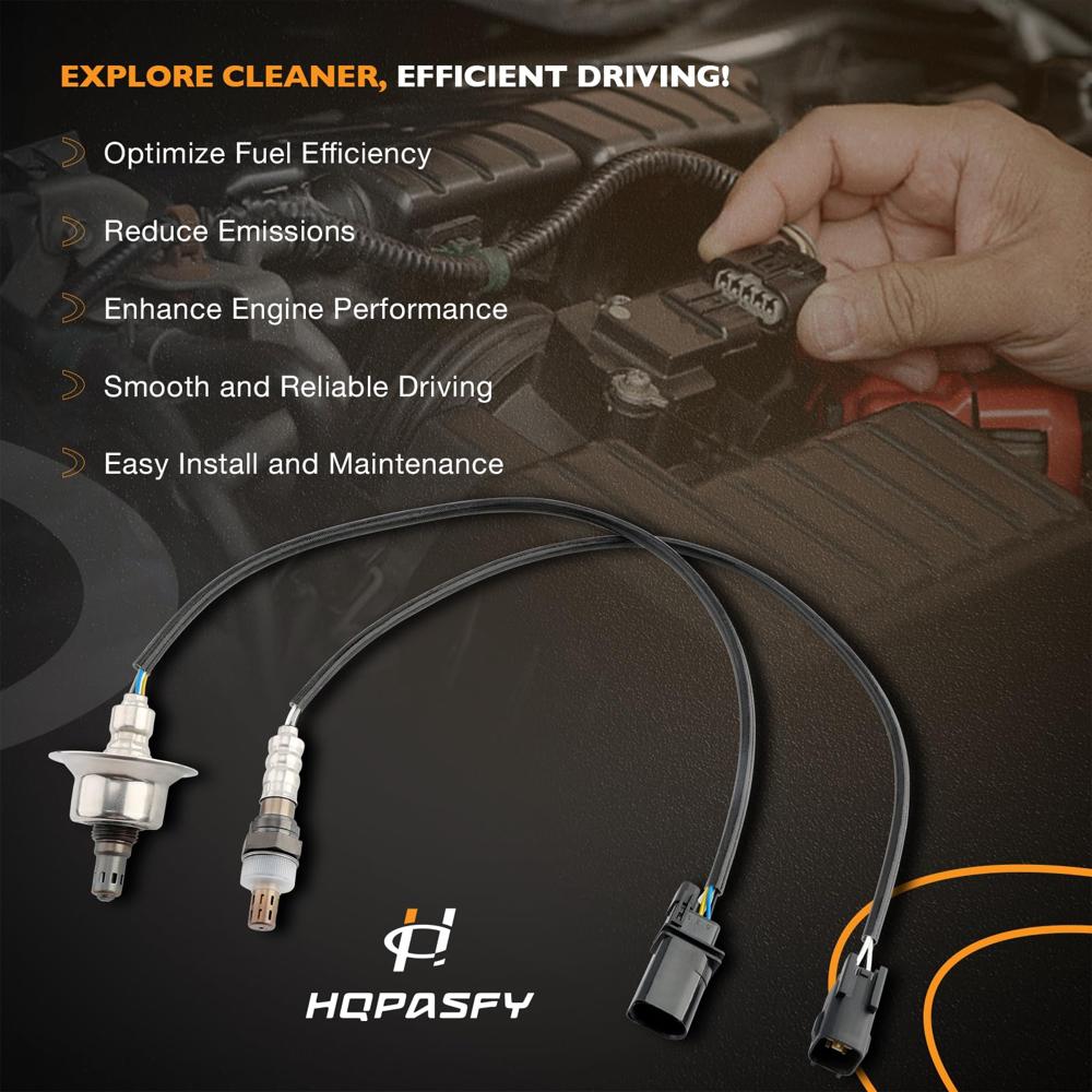 Oxygen O2 Sensor Upstream Downstream 2Pcs Compatible with Hyundai ...