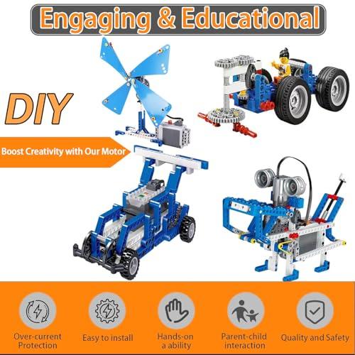 5-in-1 Motor Set Technic Motorized Kit Compatible with Lego: Power ...
