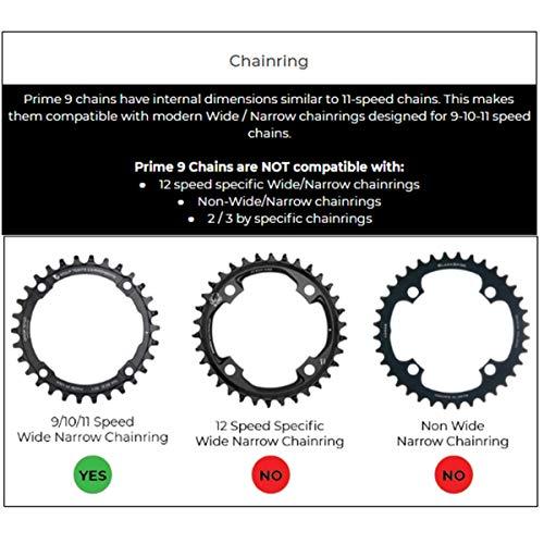 Box Three 1x9 Prime 9 Wide Range (11-46T) Multi-Shift Cycling Groupset ...