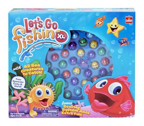 Pressman Lets Go Fishin XL: Edición de aguas profundas, multicolor, 5 ...