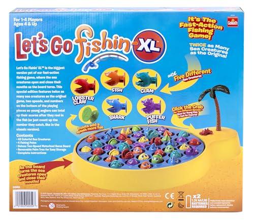 Pressman Lets Go Fishin XL: Edición de aguas profundas, multicolor, 5 ...