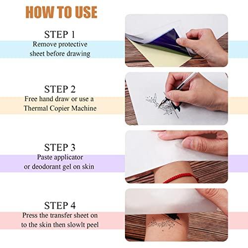 Tattoo Transfer Paper Stencil Paper Tattoo Supplies for Tattooing ...