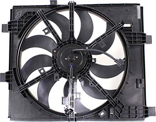 Evan Fischer Radiator Cooling Fan Compatible with 2011-2017 Nissan Juke ...