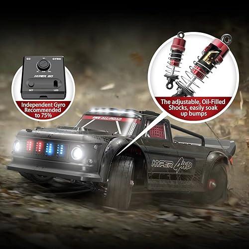 HYPER GO 14301 1/14 RTR Brushless RC Drift Car with Gyro, Max 34 mph ...