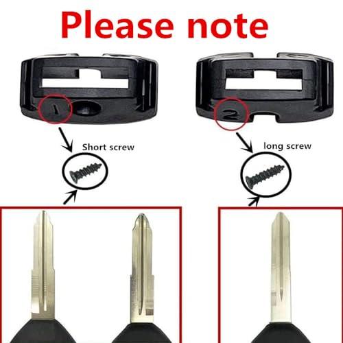 Carcasa de repuesto para llavero de 3 botones Mitsubishi, funda para ...