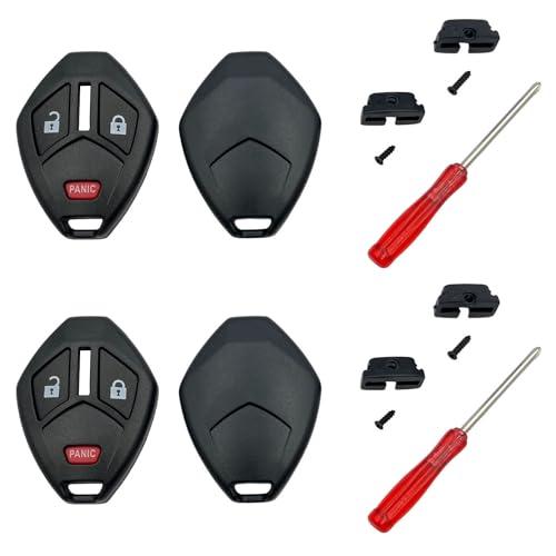 Carcasa de repuesto para llavero de 3 botones Mitsubishi, funda para ...
