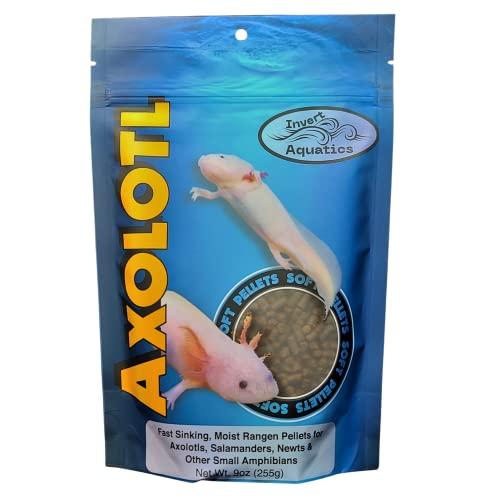 Invert Aquatics Soft Pellets para Axolotls - Dieta de hundimiento ...
