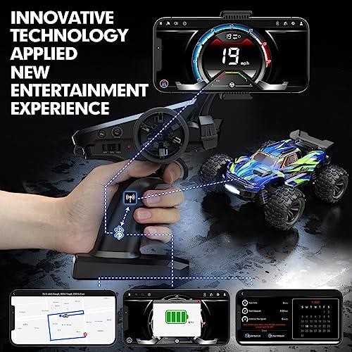 HYPER GO H16GT 1/16 Scale RTR Remote Control Car for Adults, GPS Max 40 ...