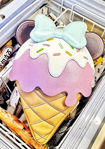 Loungefly X LASR Exclusive Disney Frosted Minnie Ice Cream Convertible ...
