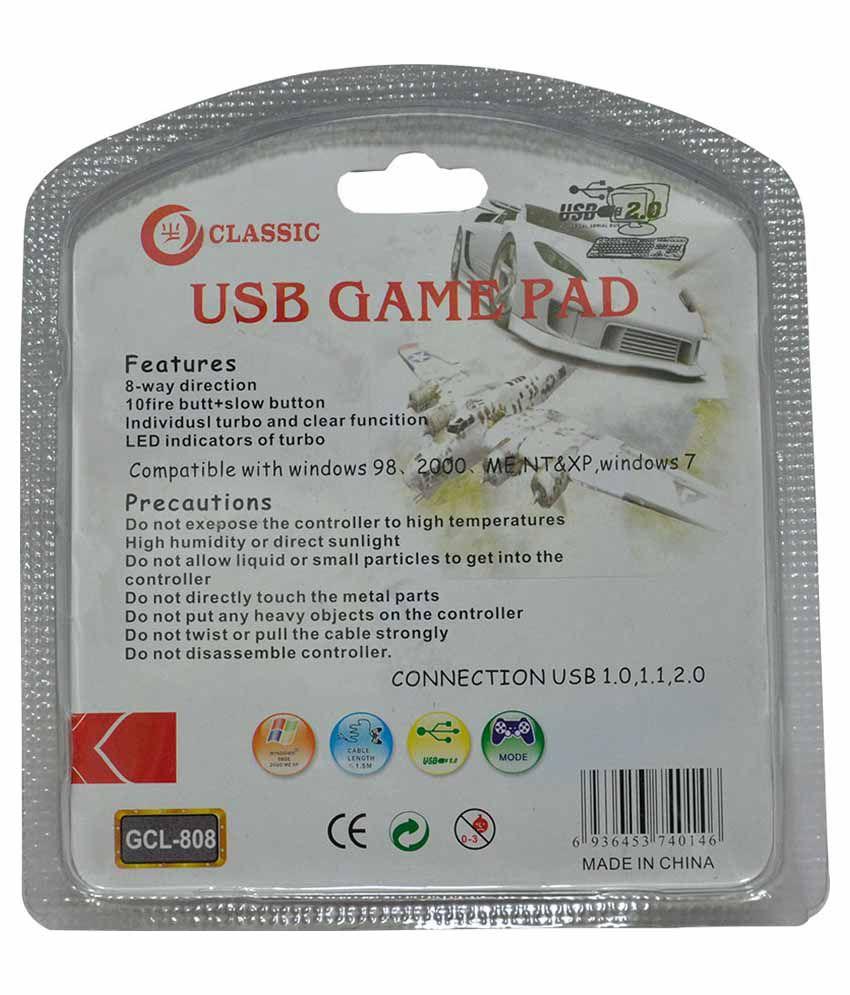 Control Básico USB 2.0 Para PC, Negro, Classic : Precio Guatemala