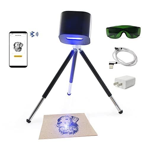 CNCTOPBAOS 1.6W Portable Laser Engraver,Mini Handheld Etcher Printer ...