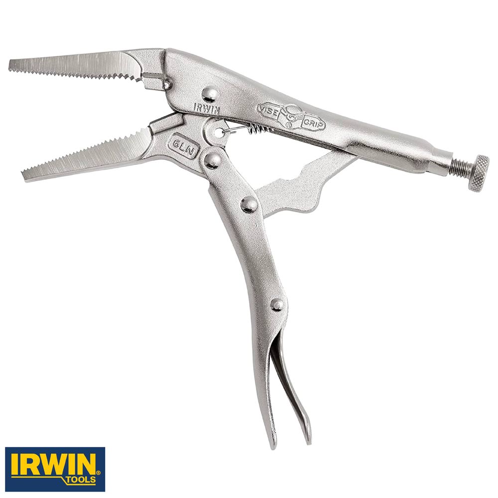 Alicate De Presion Vice Grip Punta Larga Irwin #1402L3-6LN : Precio ...