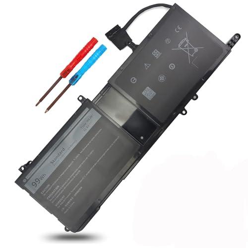 Batería de repuesto tipo 9NJM1 para Dell Alienware 17 R4 R5 15 R3 R4 ...