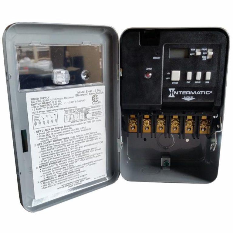 Reloj Timer 240V Intermatic Digital Eh40 : Precio Costa Rica