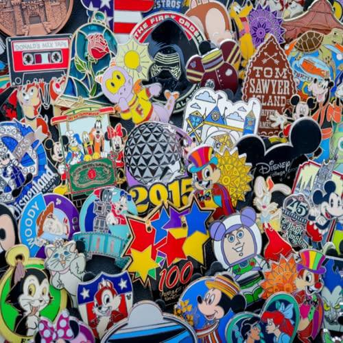 Disney Trading Pin Lot Mixed Pins - TRADABLE Metal Set Mickey Head ...
