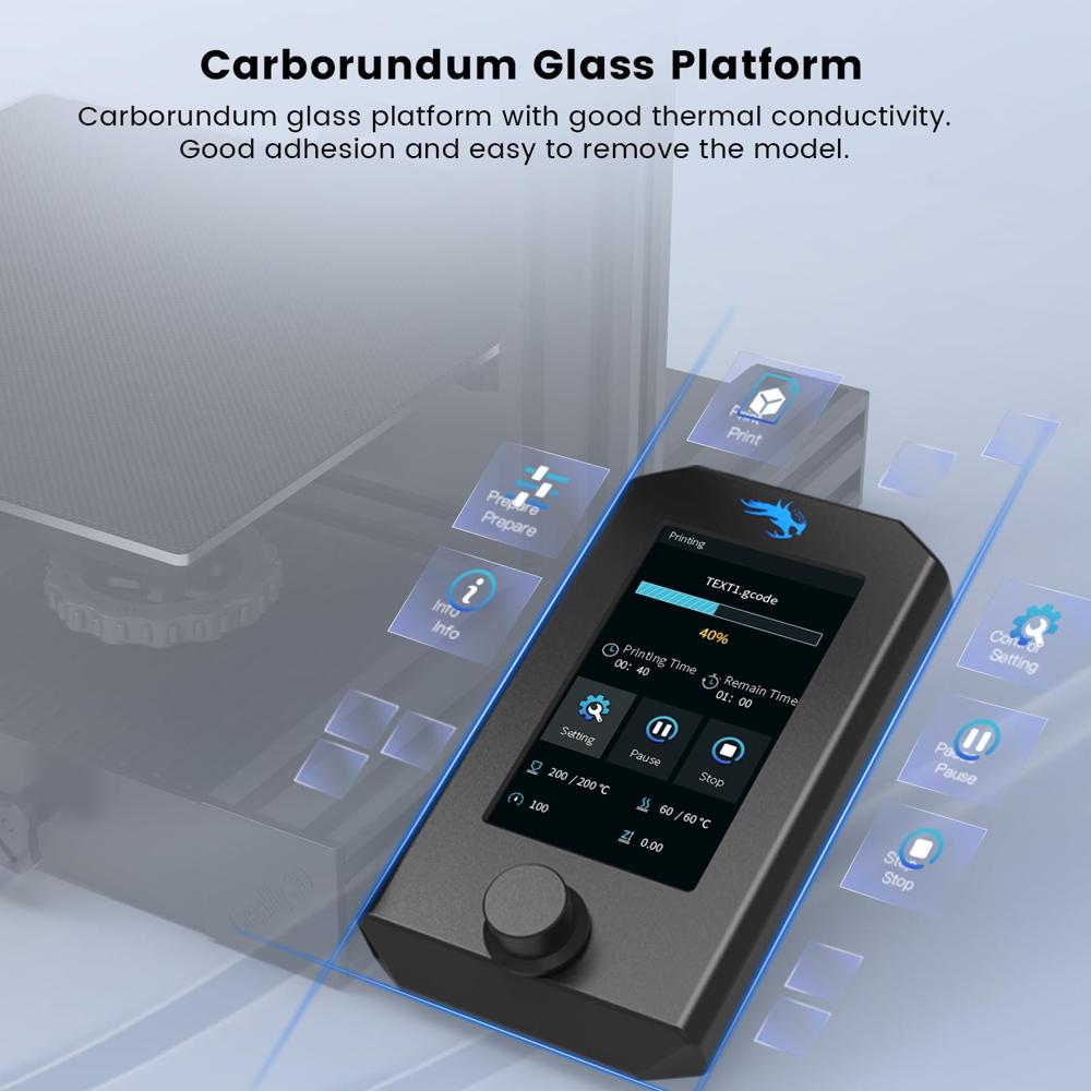 Creality Ender 3 V2 Upgraded 3D Printer with Silent Motherboard Branded ...