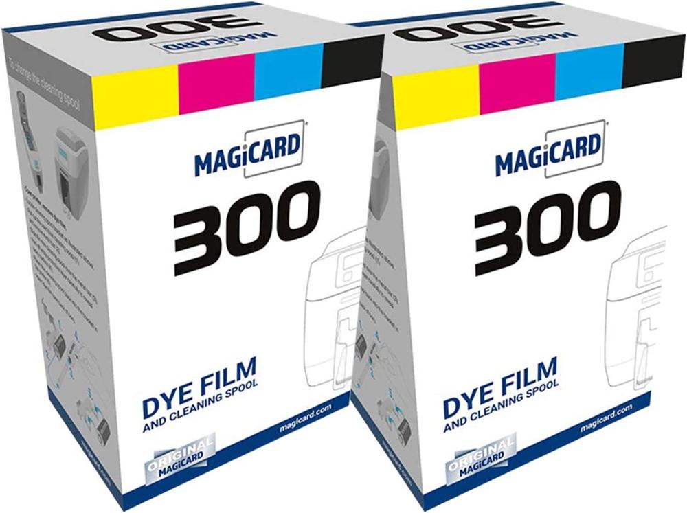 2 impresoras Magicard 300 MC300YMCKO Color Ribbon - YMCKO - 300 ...