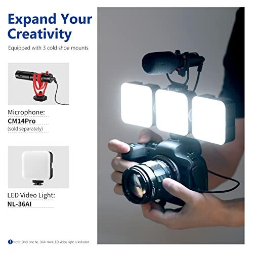 NEEWER LED Video Light, Portable Bi-Color 3200K~5600K Dimmable Camera ...