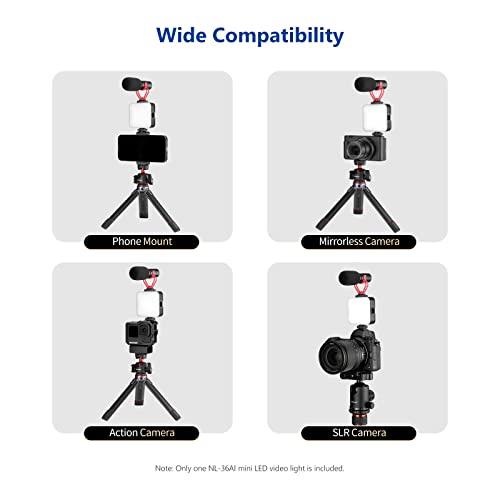 NEEWER LED Video Light, Portable Bi-Color 3200K~5600K Dimmable Camera ...