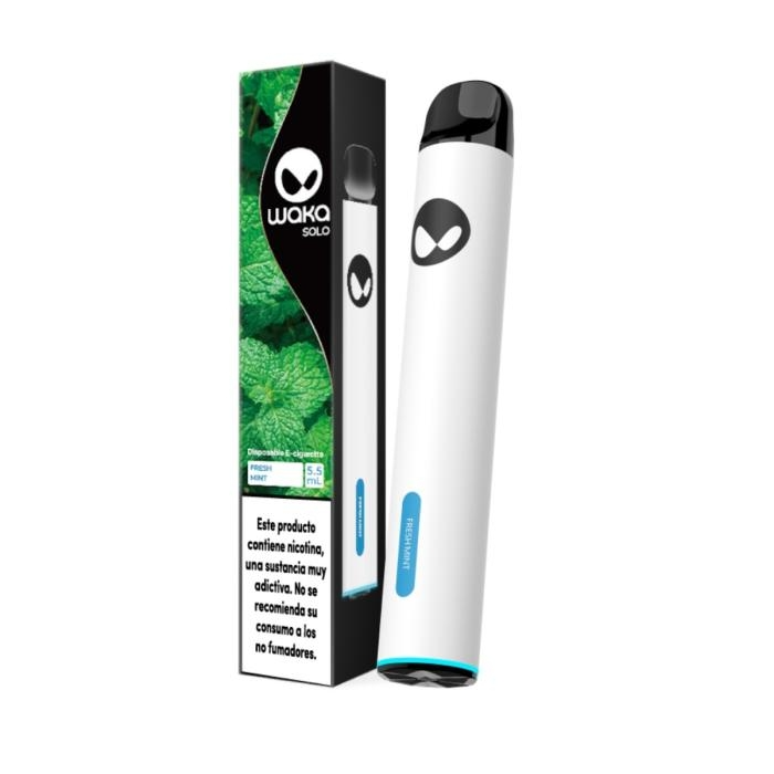 Waka Vape Solo 1800 Puffs Fresh Mint : Precio Guatemala