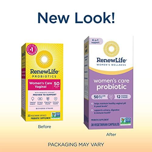 Renew Life Probiotics For Women 50 Billion Cfu Guaranteed Probiotic