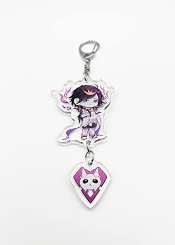 YJacuing NIJISANJI EN: Luxiem VTuber Group Chibi Cute Acrylic Keychain ...
