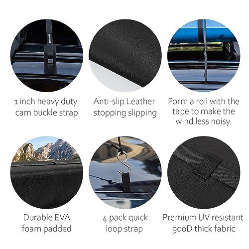 Almohadillas universales suaves para techo de kayak para kayak, tabla ...