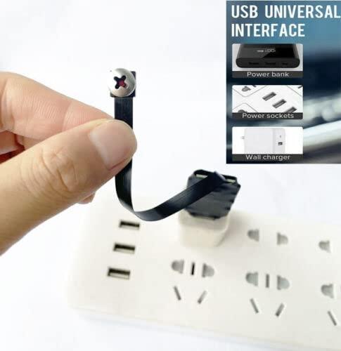 ZCMMF Wireless Spy WiFi IP Hidden DIY Screw Pinhole Camera Smallest ...