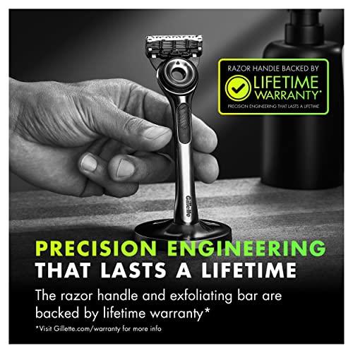 Gillette Labs con barra exfoliante de Gillette para hombre, maquinilla de afeitar y estuche de ...