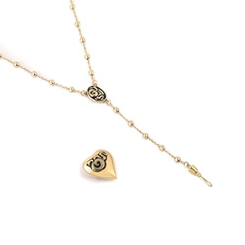 Holy rose Saint Lana Del Rey LDR Style Stash Necklace Heart Shaped With ...