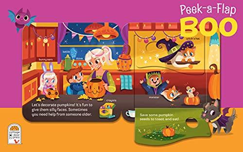 Boo Halloween Lift-a-Flap Board Book Ages 0-4 (Peek-A-Flap) : Precio ...
