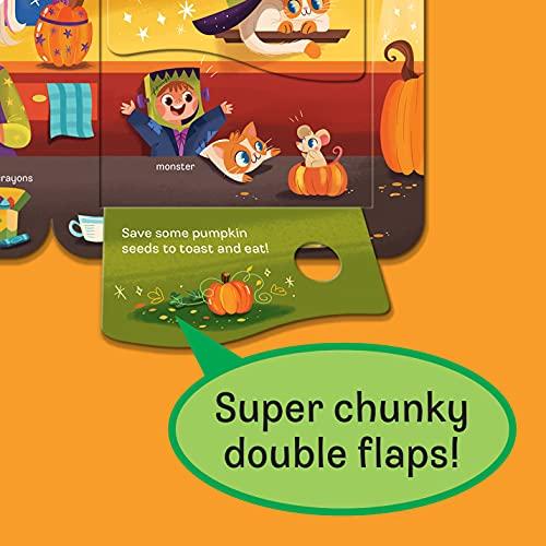 Boo Halloween Lift-a-Flap Board Book Ages 0-4 (Peek-A-Flap) : Precio ...