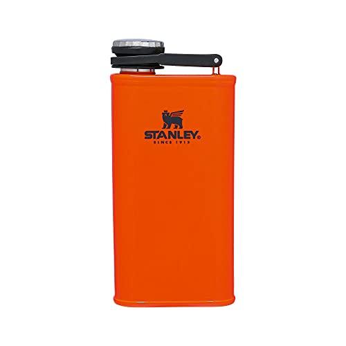 Stanley Classic Flask 8oz with Never-Lose Cap, Wide Mouth Steel Hip ...